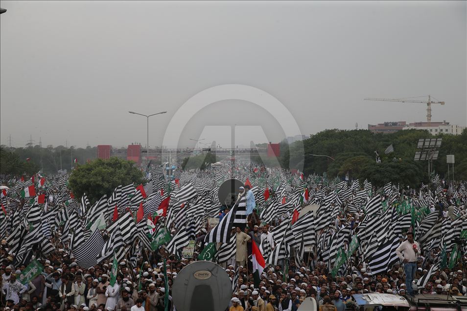 "Azadi March" in Islamabad - Anadolu Ajansı