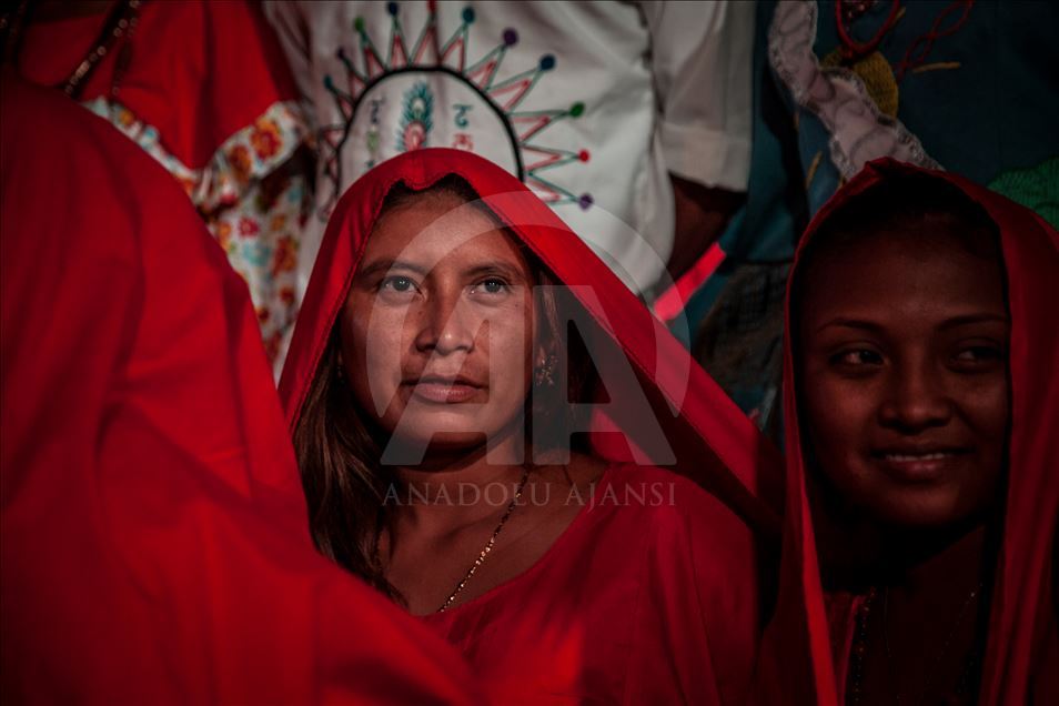 Kolombiya-Venezuela sınırındaki Wayuu yerlileri - Anadolu Ajansı