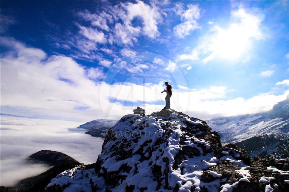 Fog at Mount Kupe - Anadolu Ajansı
