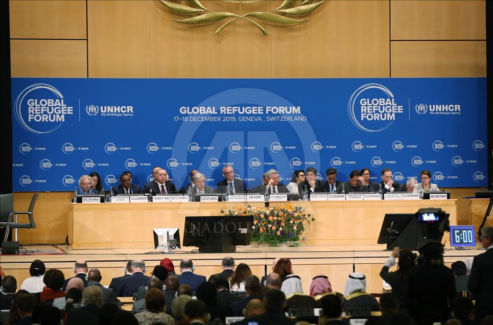 President Erdogan attends 1st Global Refugee Forum in Geneva - Anadolu ...