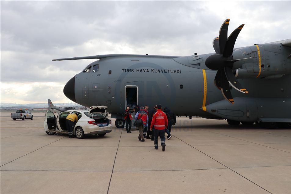 Specijalni turski vojni avion otputovao u Kinu radi evakuacije turskih ...
