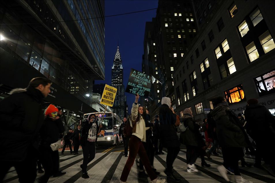 Subway Protest Takes Over Grand Central, Midtown Streets in NYC ...
