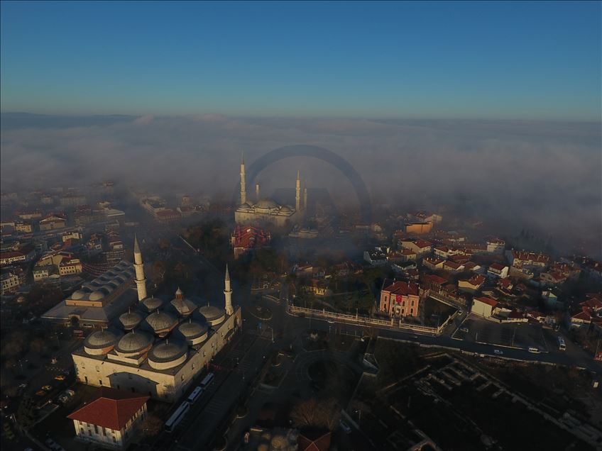 Mist creates scenic views in Turkey's Edirne - Anadolu Ajansı