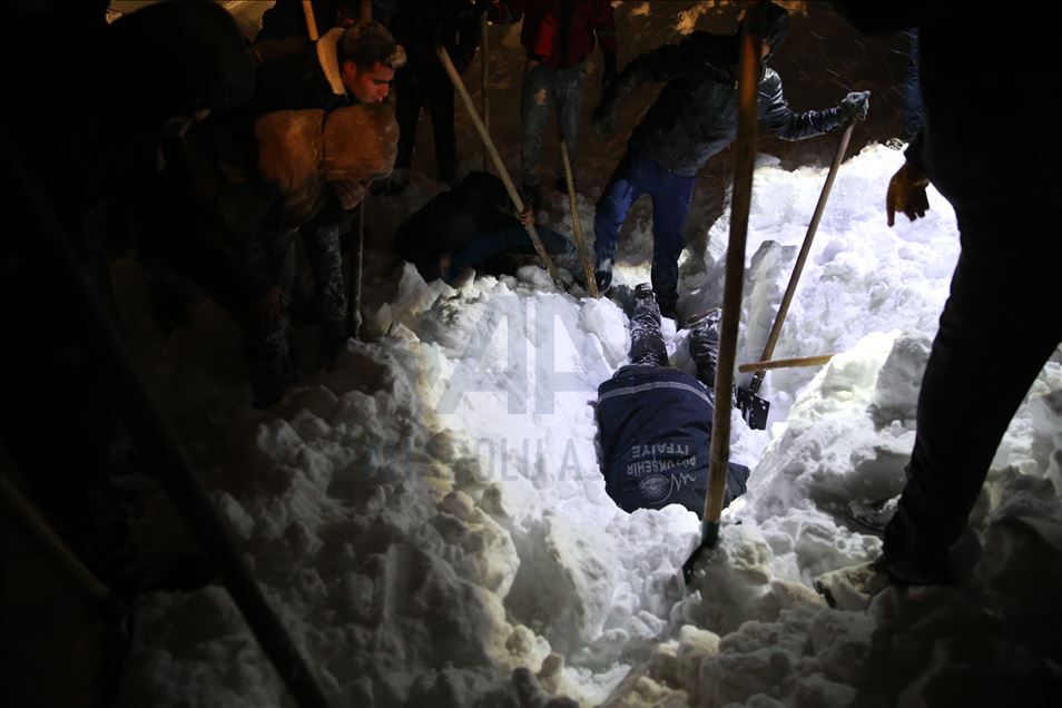 At least 5 killed in avalanche in eastern Turkey - Anadolu Ajansı