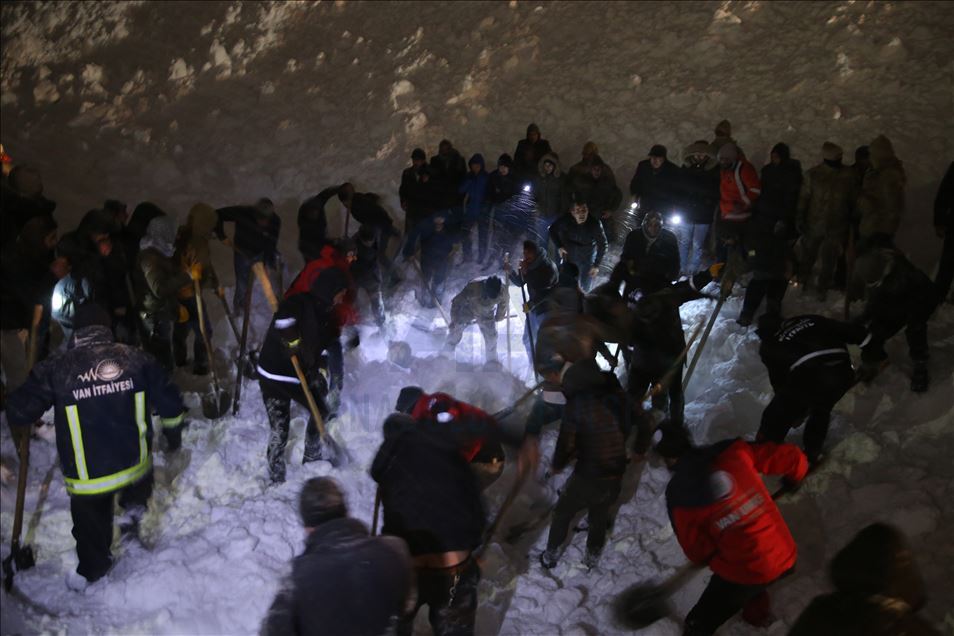 At least 5 killed in avalanche in eastern Turkey - Anadolu Ajansı