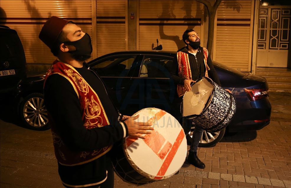 Ramadan drummers in Istanbul - Anadolu Ajansı