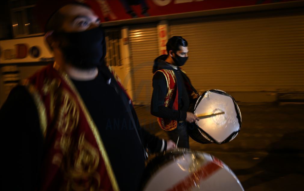 Ramadan drummers in Istanbul - Anadolu Ajansı