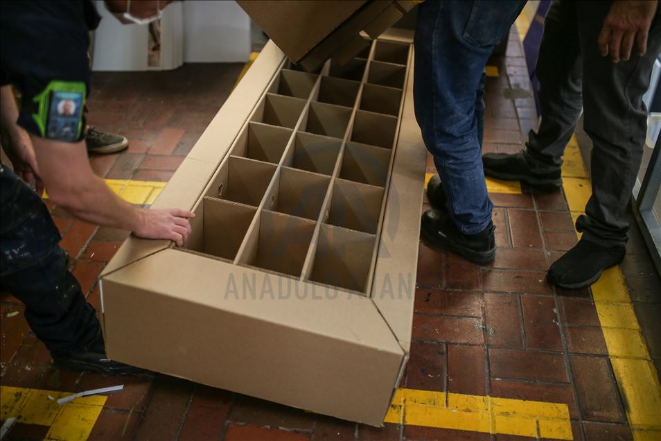 Colombia: Factory designs cardboard hospital beds which can double as ...