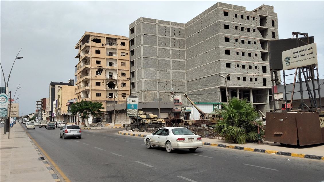 Libya'nın sahil ve ticaret kenti Misrata'da yıkımın izleri - Anadolu Ajansı