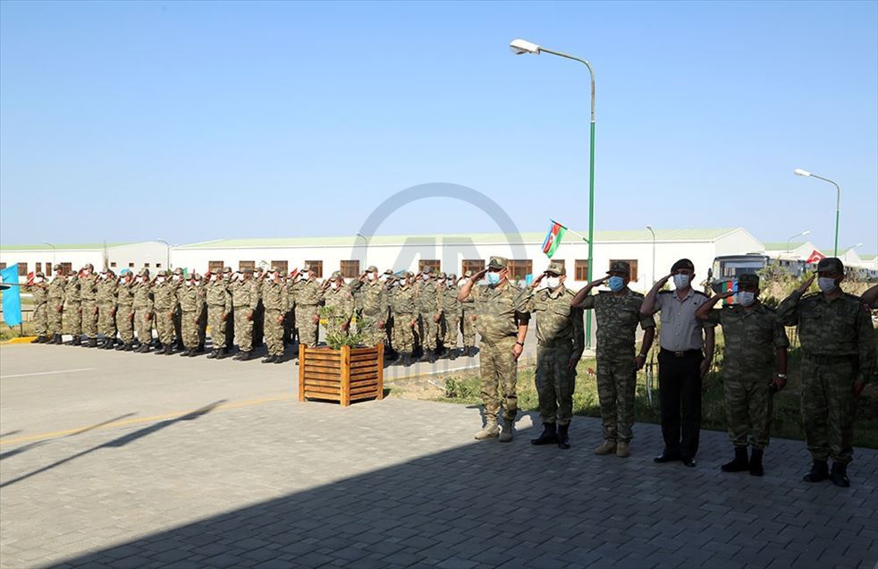 Azerbaycan'la ortak tatbikata katılacak Türk askerleri Bakü'ye geldi ...