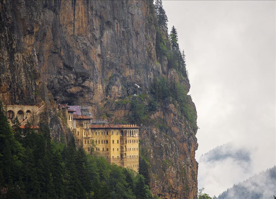 Sumela Monastery in Trabzon - Anadolu Ajansı