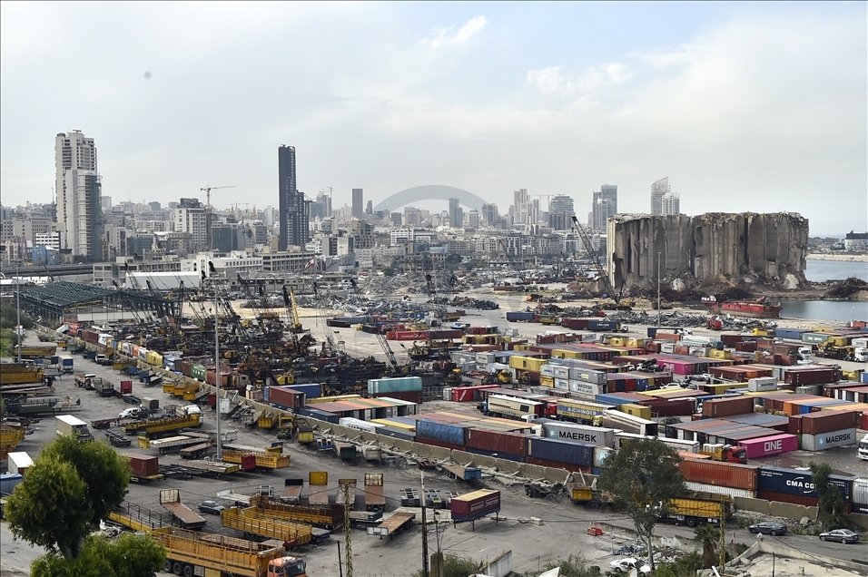 Wreckage still waits to be cleared in wake of blast in Beirut - Anadolu ...