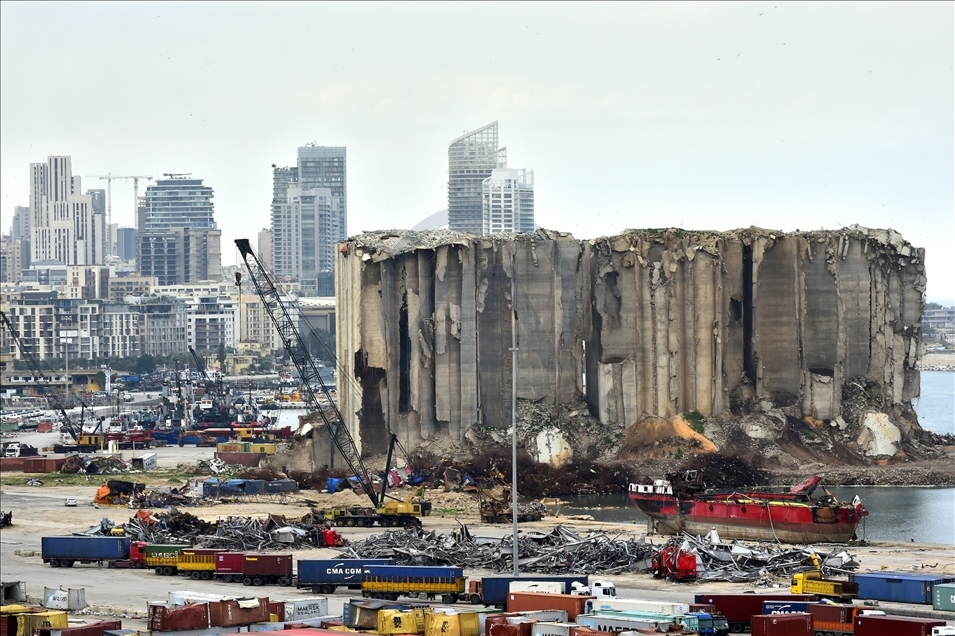 Wreckage still waits to be cleared in wake of blast in Beirut - Anadolu ...