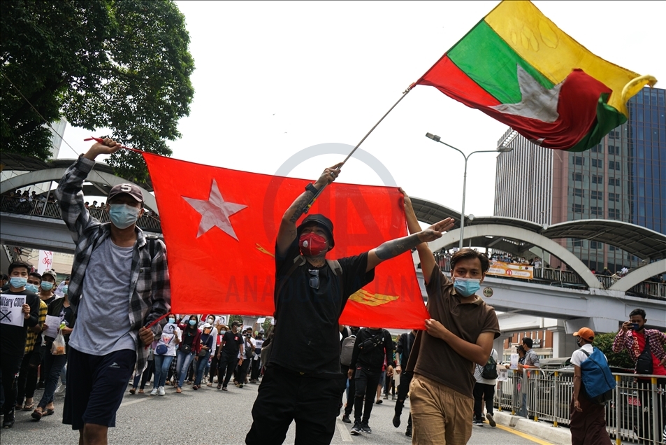 Myanmar coup - Anadolu Ajansı