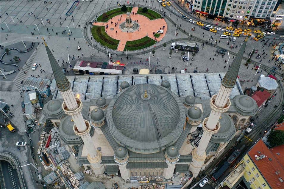 Mosque in Istanbul’s Taksim Square will open for worship in Muslim holy ...