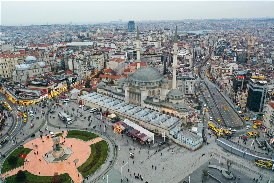 Mosque in Istanbul’s Taksim Square will open for worship in Muslim holy ...