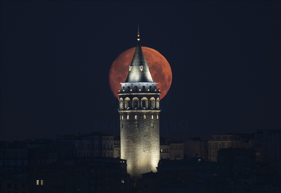Full moon in Istanbul - Anadolu Ajansı