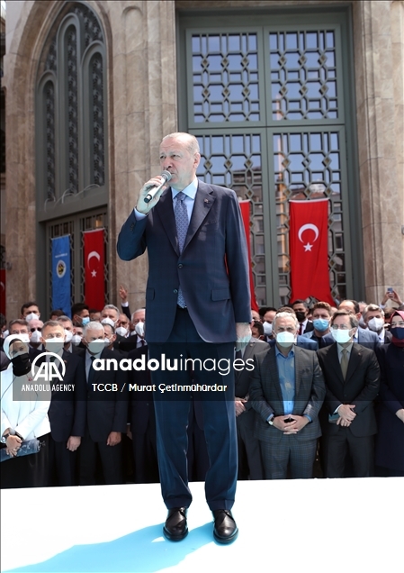 Erdogan: "La nouvelle mosquée Taksim a déjà gagné sa place au sein des ...