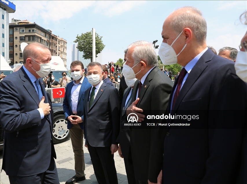 Erdogan: "La nouvelle mosquée Taksim a déjà gagné sa place au sein des ...