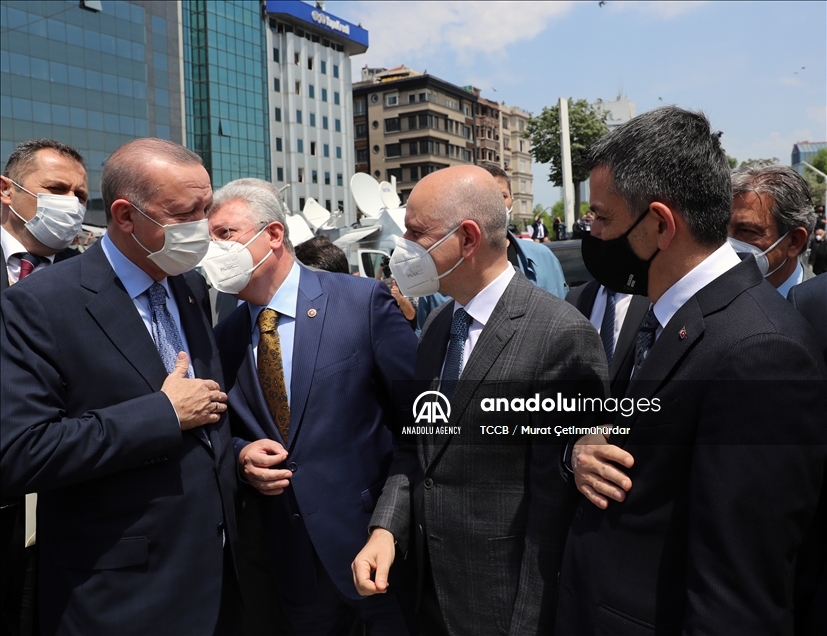 Erdogan: "La nouvelle mosquée Taksim a déjà gagné sa place au sein des ...