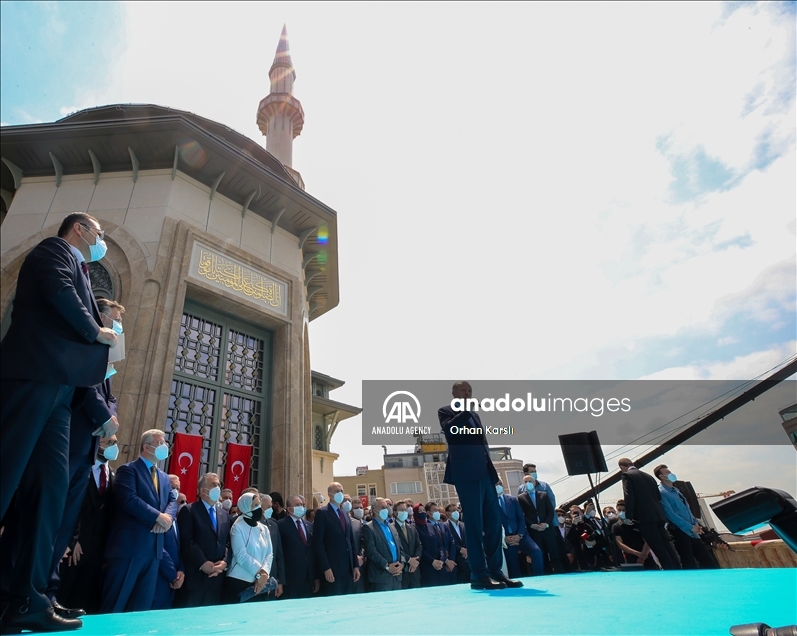 Erdogan: "La nouvelle mosquée Taksim a déjà gagné sa place au sein des ...