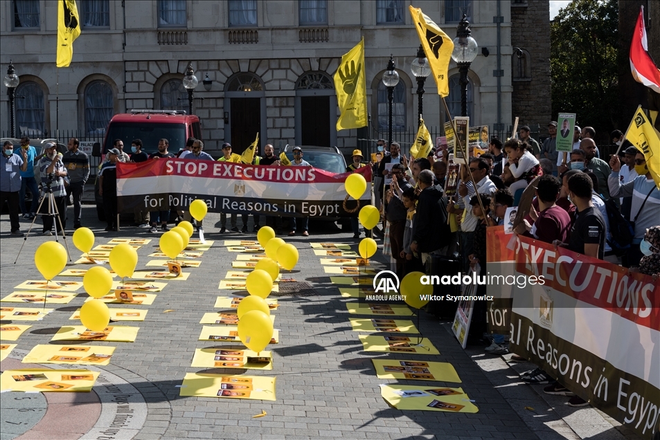 Conmemoración del octavo aniversario de la Masacre de Rabaa en Londres ...