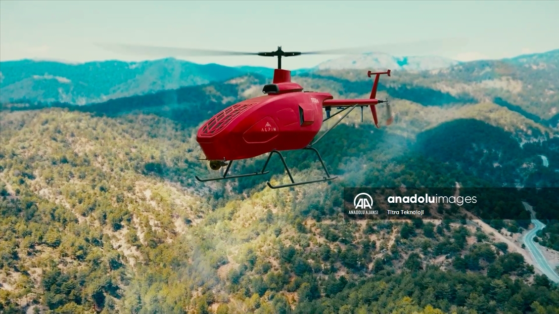 İnsansız helikopter Alpin, askeri görevler için güçlendirildi - Anadolu ...