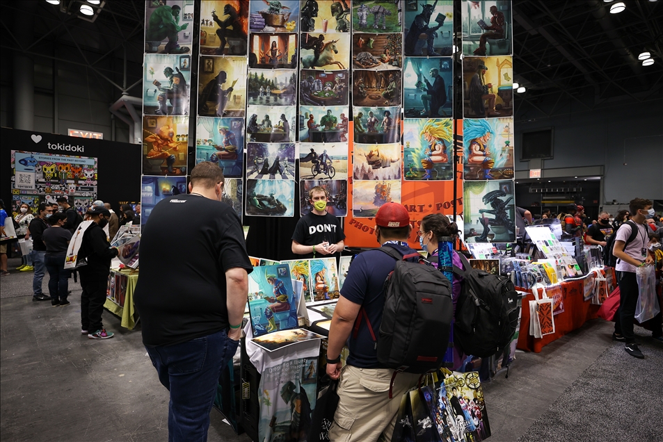 New York Comic Con 2021 fuarı başladı - Anadolu Ajansı