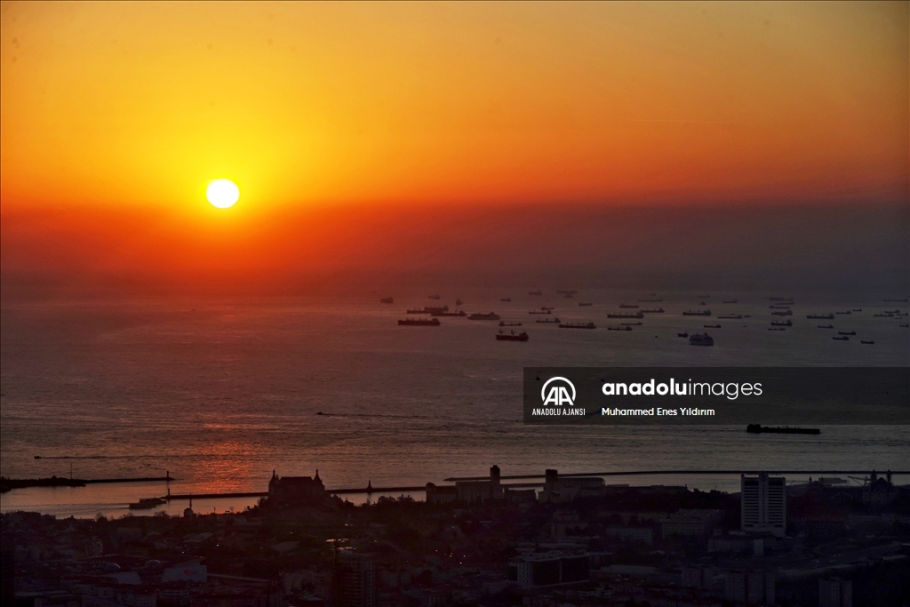 İstanbul'da gün batımı - Anadolu Ajansı
