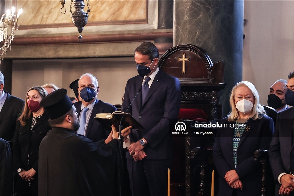 Yunanistan Başbakanı Kiryakos Miçotakis İstanbul'da - Anadolu Ajansı