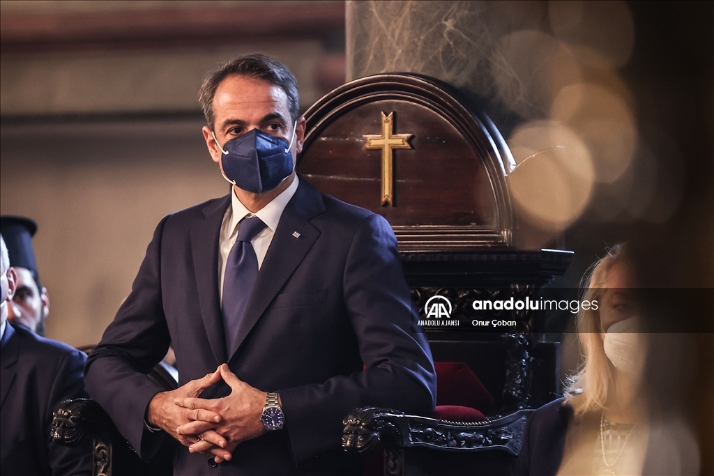 Yunanistan Başbakanı Kiryakos Miçotakis İstanbul'da - Anadolu Ajansı