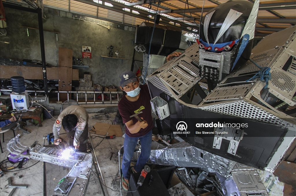 "Kampog Robot" pusat pendidikan robotic di Indonesia - Anadolu Ajansı