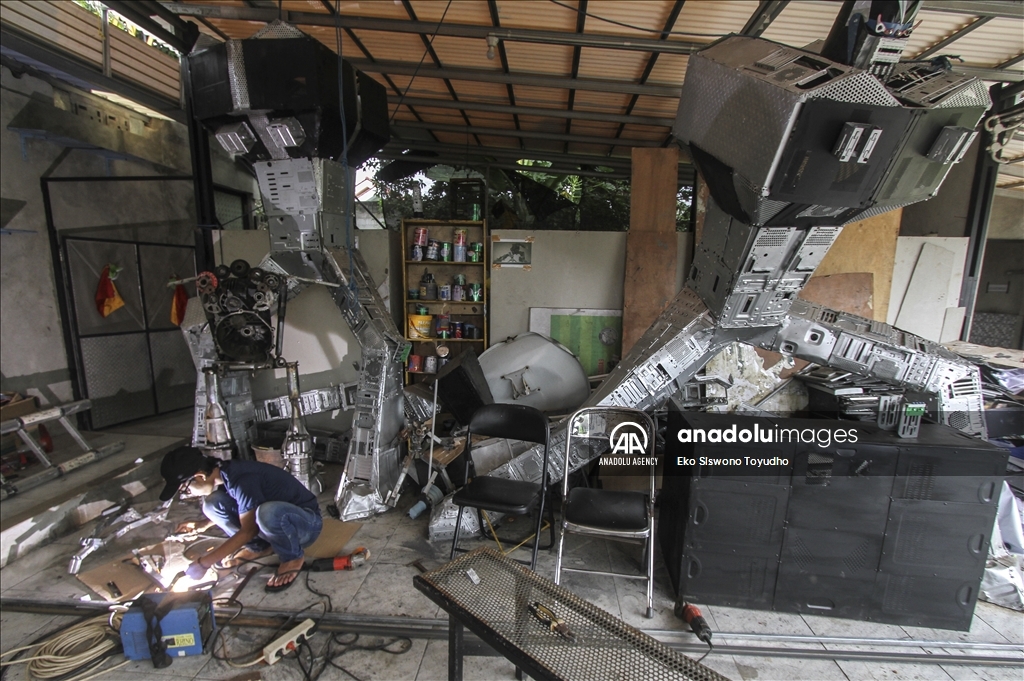 "Kampog Robot" pusat pendidikan robotic di Indonesia - Anadolu Ajansı