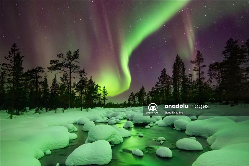 Rusya'nın kuzey ışıkları - Anadolu Ajansı