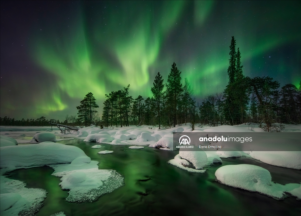 Rusya'nın kuzey ışıkları - Anadolu Ajansı