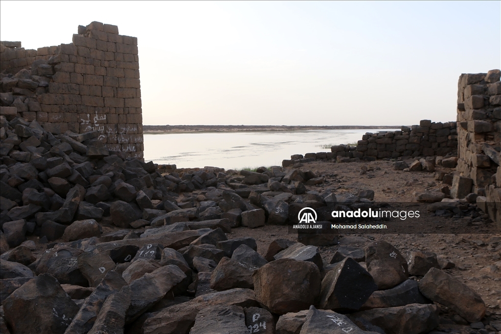 Ürdün'deki Burku Sarayı kalıntıları Emevi Dönemi İslam medeniyetine ...