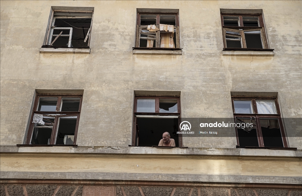 Ukrayna'nın Marganets şehrine düzenlenen saldırılarda 10'dan fazla kişi ...