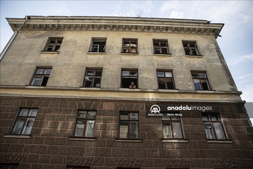 Ukrayna'nın Marganets şehrine düzenlenen saldırılarda 10'dan fazla kişi ...