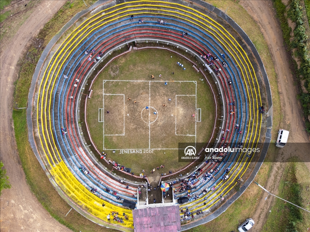Kolombiya'da geleneksel kadın futbol müsabakaları - Anadolu Ajansı