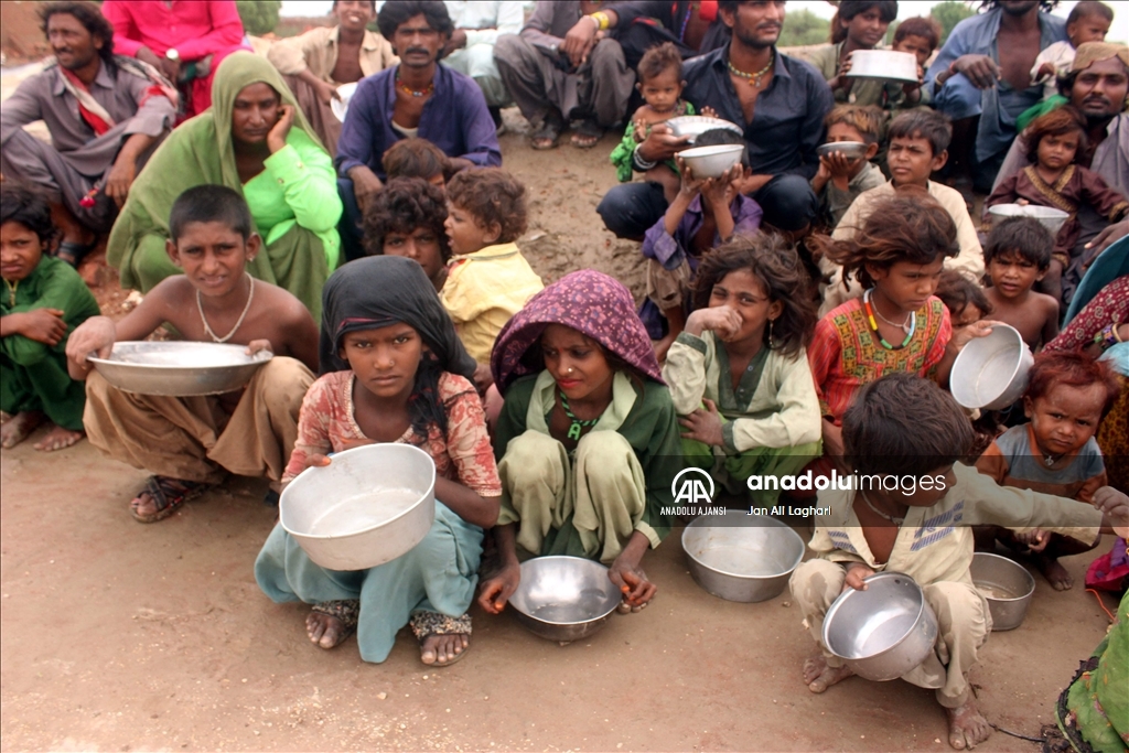 Pakistan'ın Tando Jam bölgesinde sel - Anadolu Ajansı