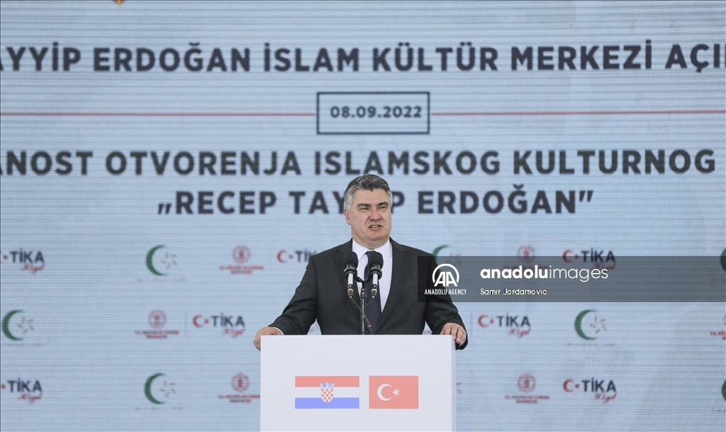 Otvorena džamija i Islamski centar u Sisku - Anadolu Ajansı