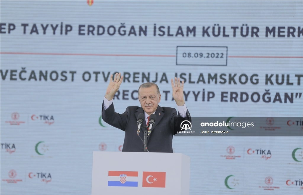 Otvorena džamija i Islamski centar u Sisku - Anadolu Ajansı