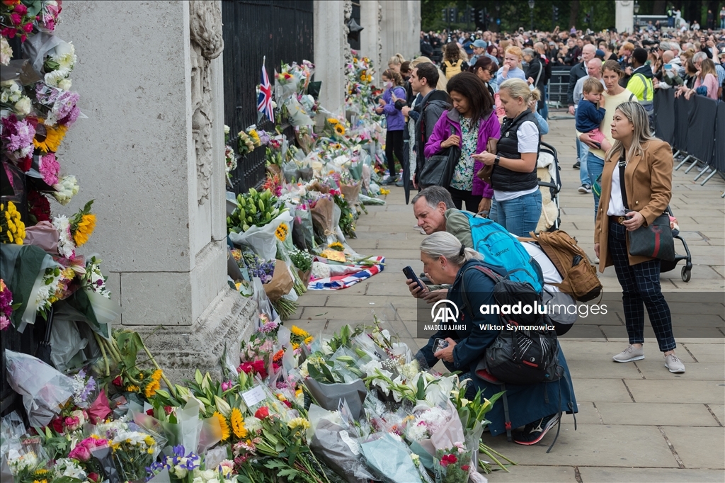 Kraliçe 2. Elizabeth'in vefatı - Anadolu Ajansı