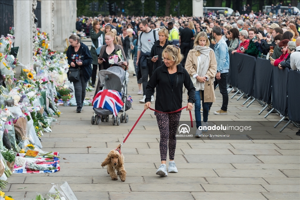 Kraliçe 2. Elizabeth'in vefatı - Anadolu Ajansı