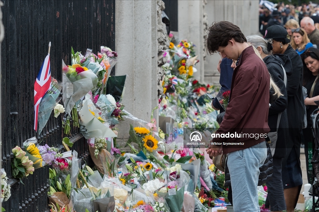 Kraliçe 2. Elizabeth'in vefatı - Anadolu Ajansı