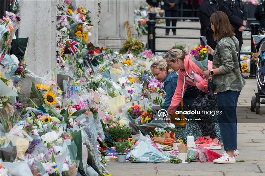 Kraliçe 2. Elizabeth'in vefatı - Anadolu Ajansı
