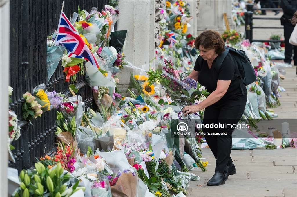 Kraliçe 2. Elizabeth'in vefatı - Anadolu Ajansı