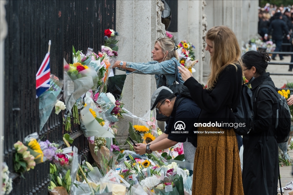 Kraliçe 2. Elizabeth'in vefatı - Anadolu Ajansı