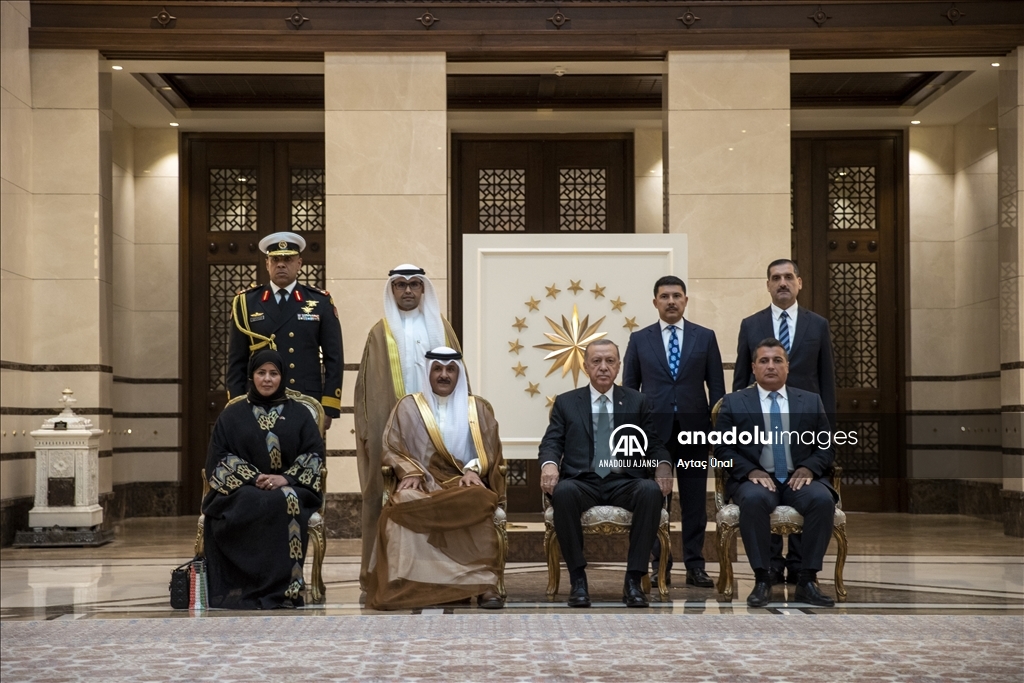 Büyükelçilerden Cumhurbaşkanı Erdoğan'a güven mektubu - Anadolu Ajansı
