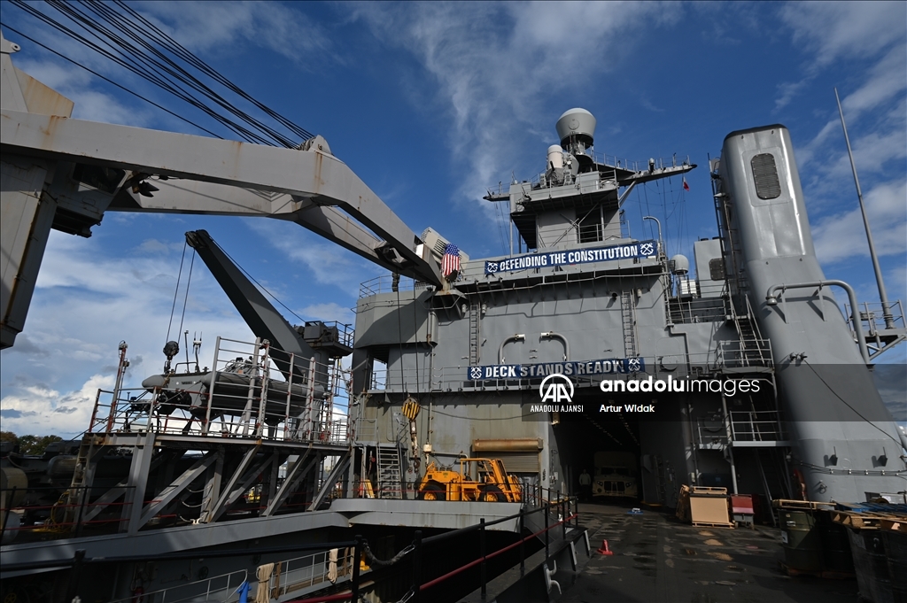 ABD donanmasının 'USS Gunston Hall' gemisi Polonya'da - Anadolu Ajansı